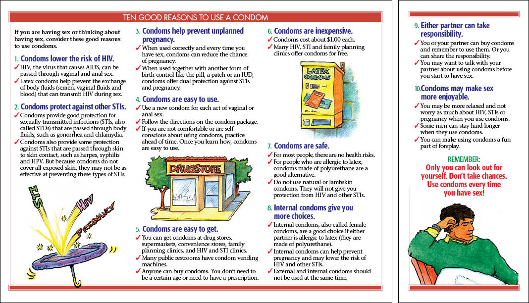 Ten Good Reasons to Use a Condom-journeyworks.com