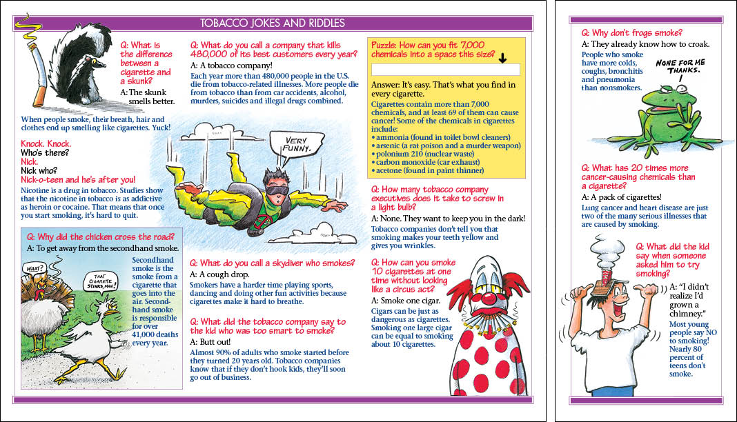 Tobacco Jokes and Riddles-journeyworks.com